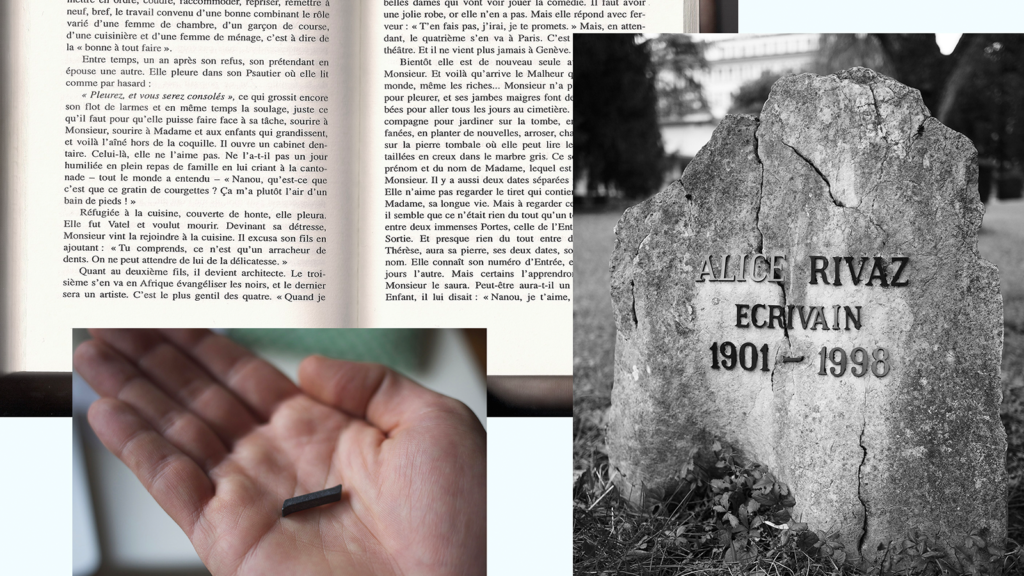 Fureur de lire 2023 – Le tiret d'Alice Rivaz (habiter l'intervalle)